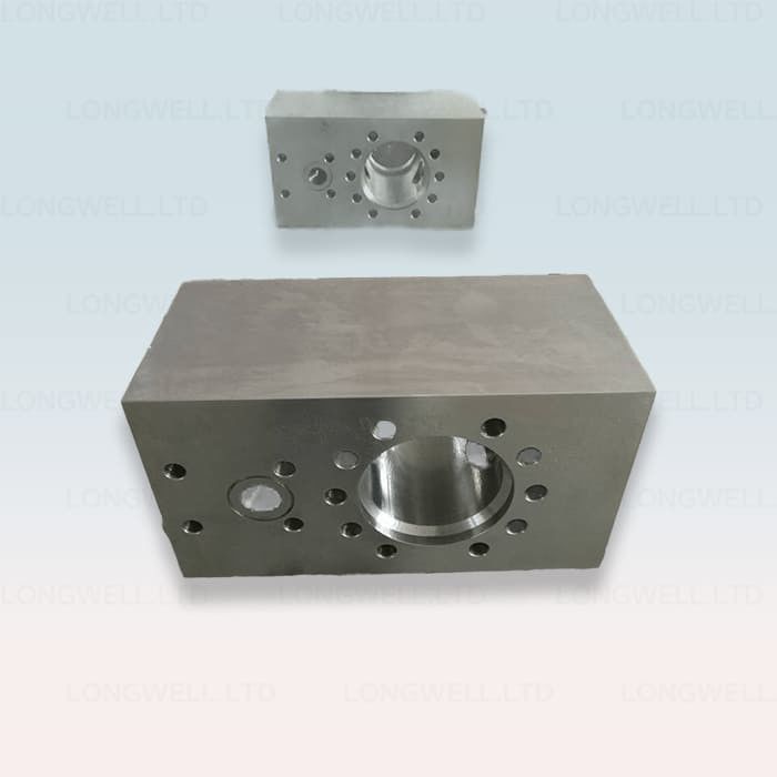 Triplex Mud Pump Fliud End Module Alloy Steel 1213382 For Drilling Rigs ...