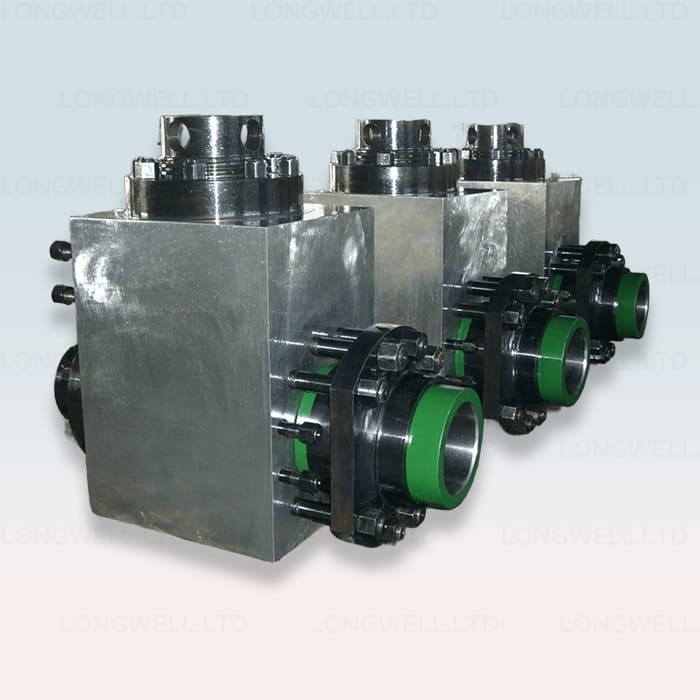 Forged Alloy Steel Mud Pump Fluid End Module 1134282 Weatherford MP-16 ...