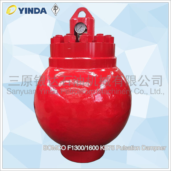 BOMCO F800/1000 Mud Pump Dampener KB45 Pulsation Dampner For Drill Rig